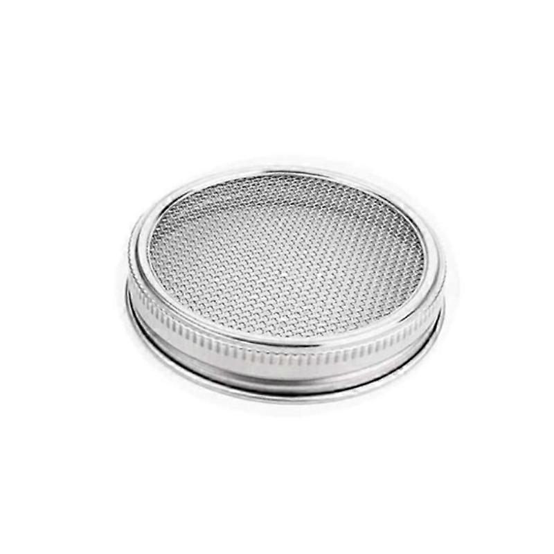 Stainless Steel Seed Sprouting Lid Wide Mouth Mesh Screen Strainers ...