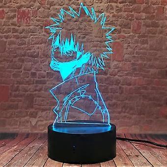 SCSYV Japan Anime Dabi Deku Academia Figure LED Night Light Cool 3D ...