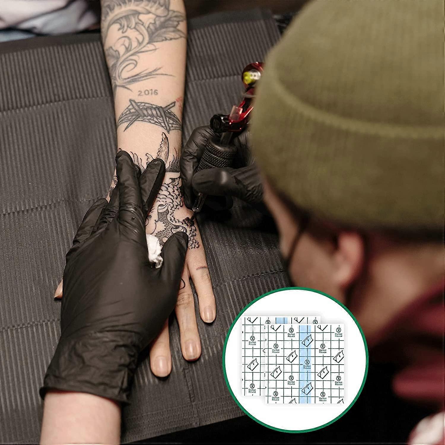 Tattoo Aftercare Bandage, Waterproof Transparent Film Dressing Second ...