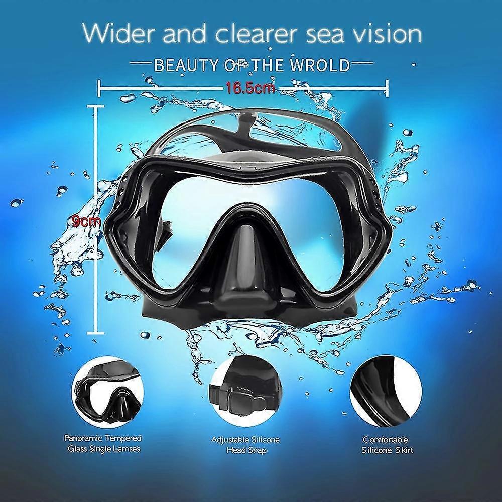2023 New Mirror Lens Diving Mask Professional Scuba Diving Masks ...