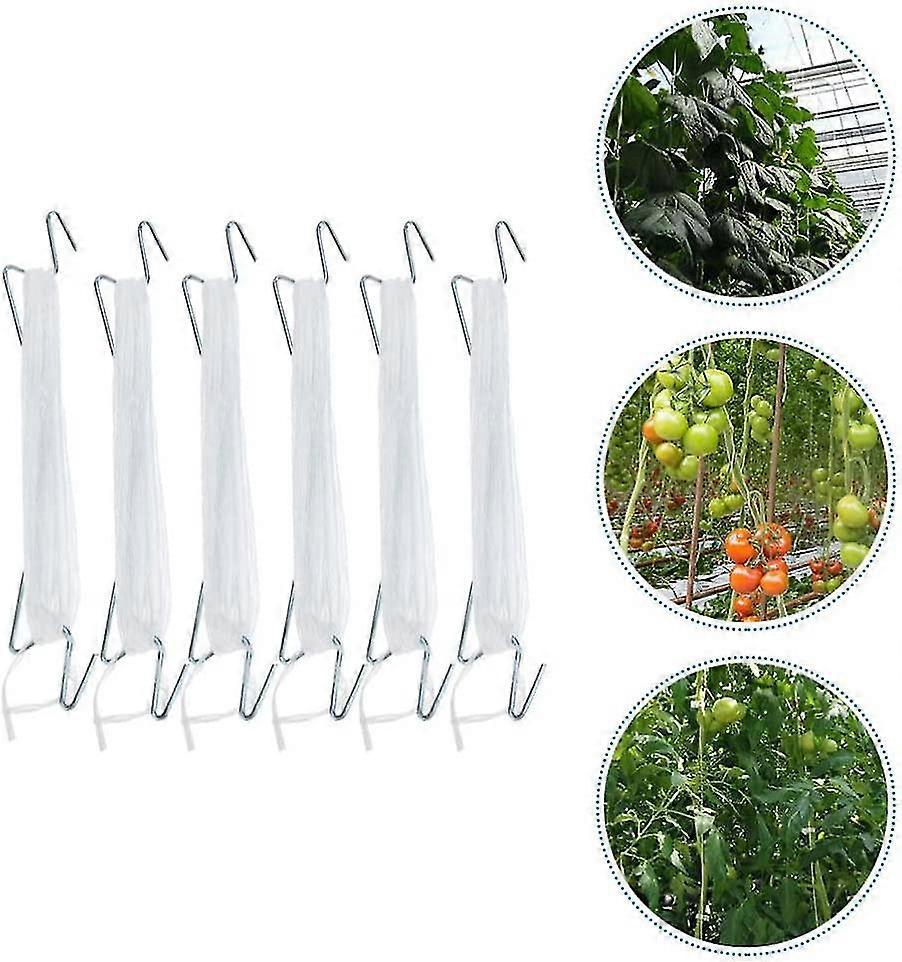 Plant Climbing Hooks Tomato Support Hook Flexible Fruit Cherry Twine On ...