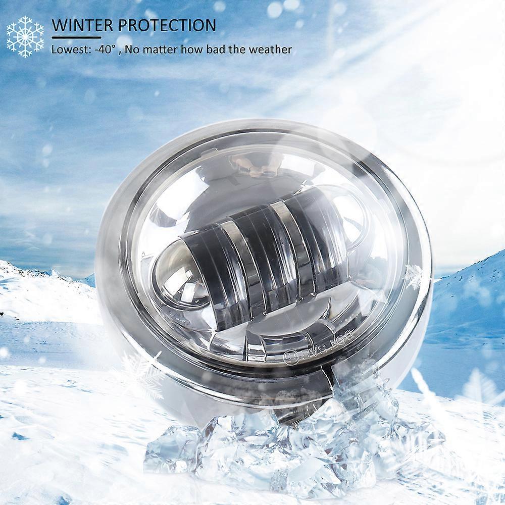 45in E9 Mark Fog Lights LED Auxillary Headlight Bracket With Switch ...