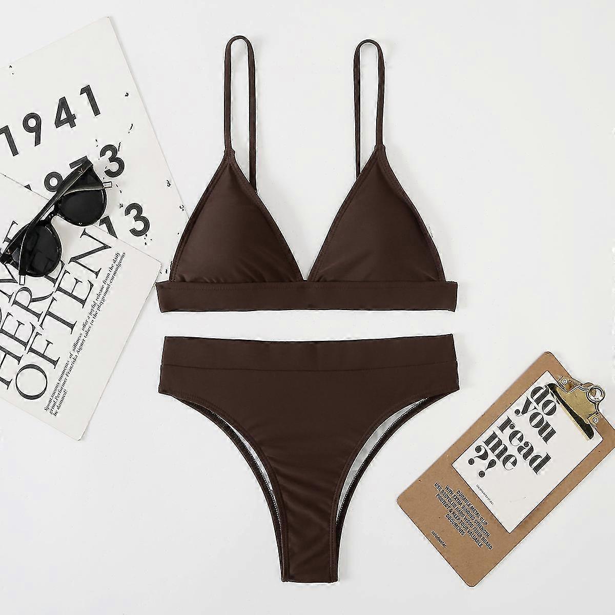 Push Up Bikini Hoge Taille Badpak Vrouwen 2022 Zomer Solide Badmode ...