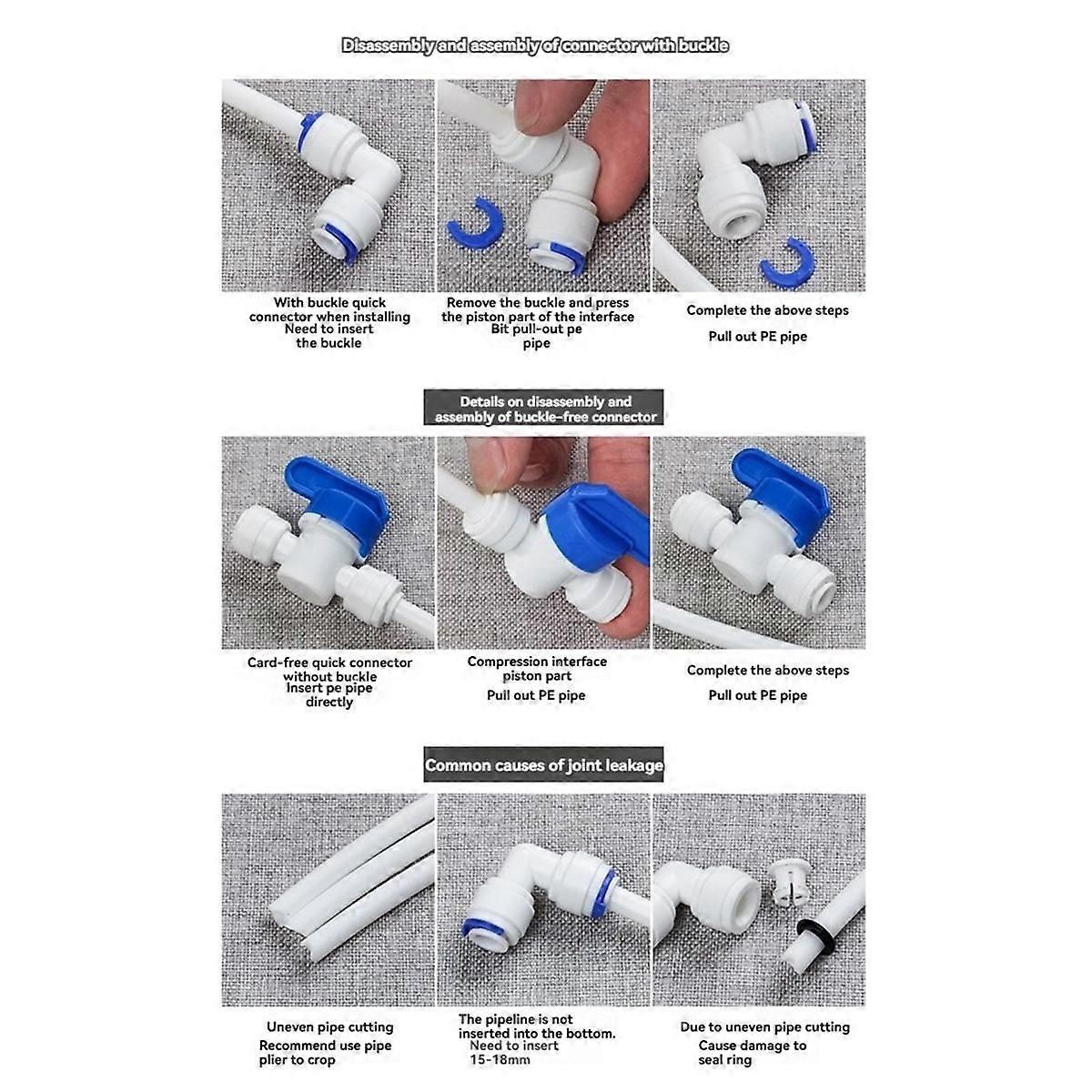 Refrigerator Water Hose Kit Water Purifier Tubes 15 M Water Hose ...