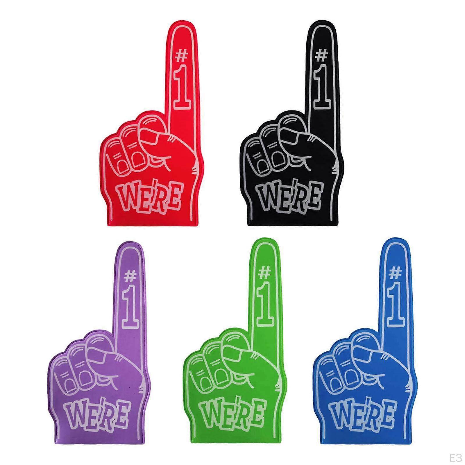 Foam Finger, Giant EVA Gloves, Cheer Prop, Finger for Game Party ...