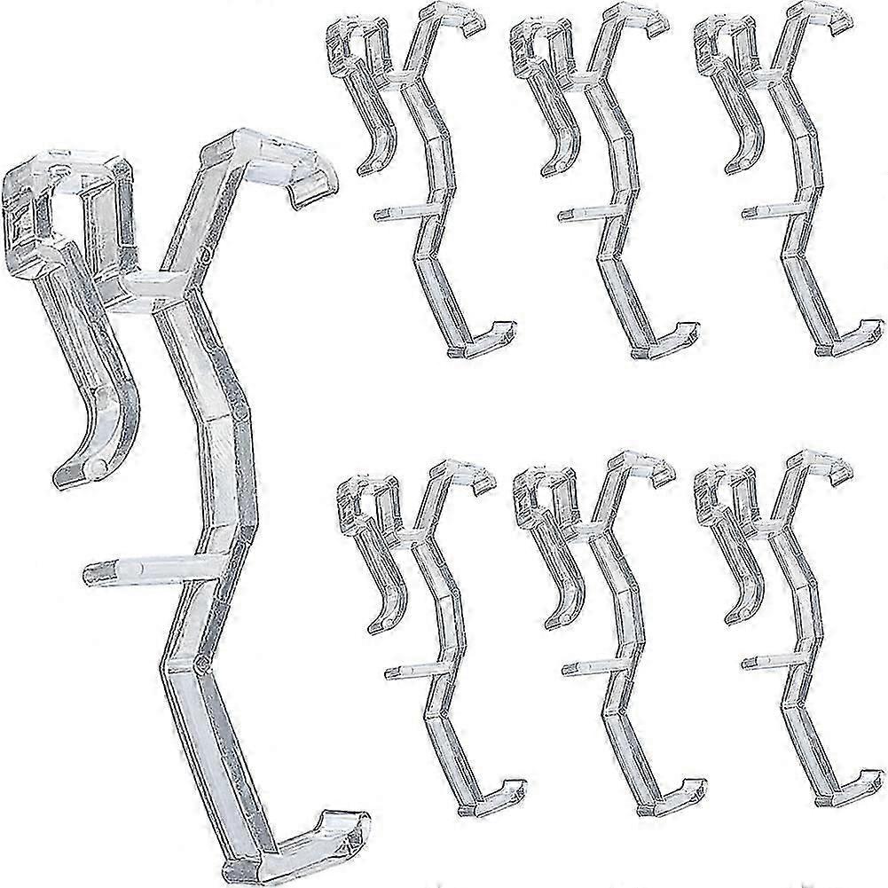 Valance Clips Clear Plastic Retainer Holder Clip for Blind Valance ...