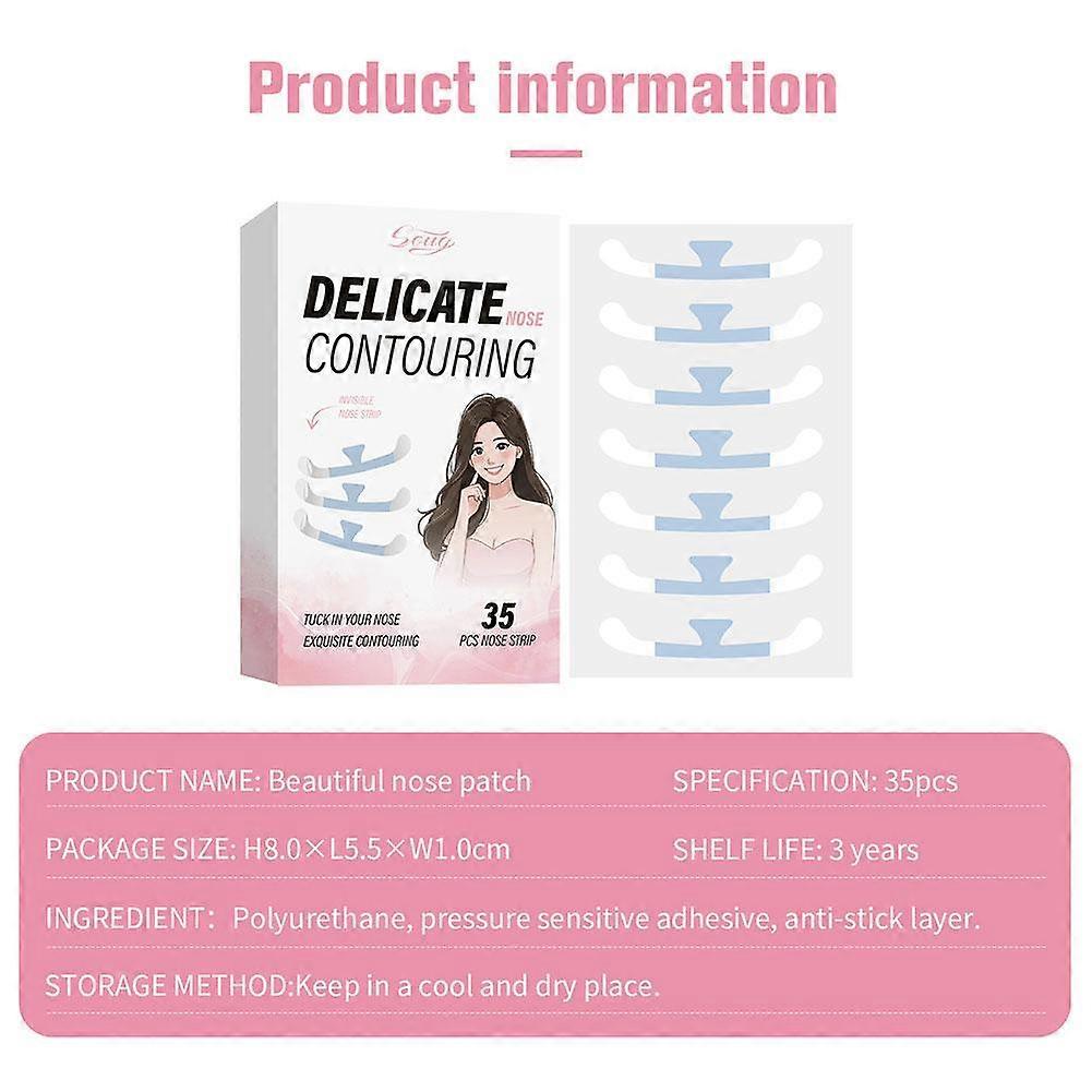 Invisible Nose Shrinking Patch, Narrowing Nose, Narrow Nose, Thin Nose ...