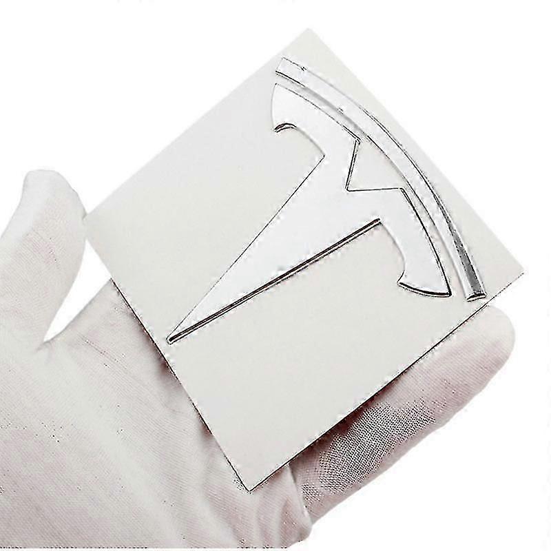 Metal Replacement Sticker For Tesla Model 3 Y Front Back Trunk Logo ...