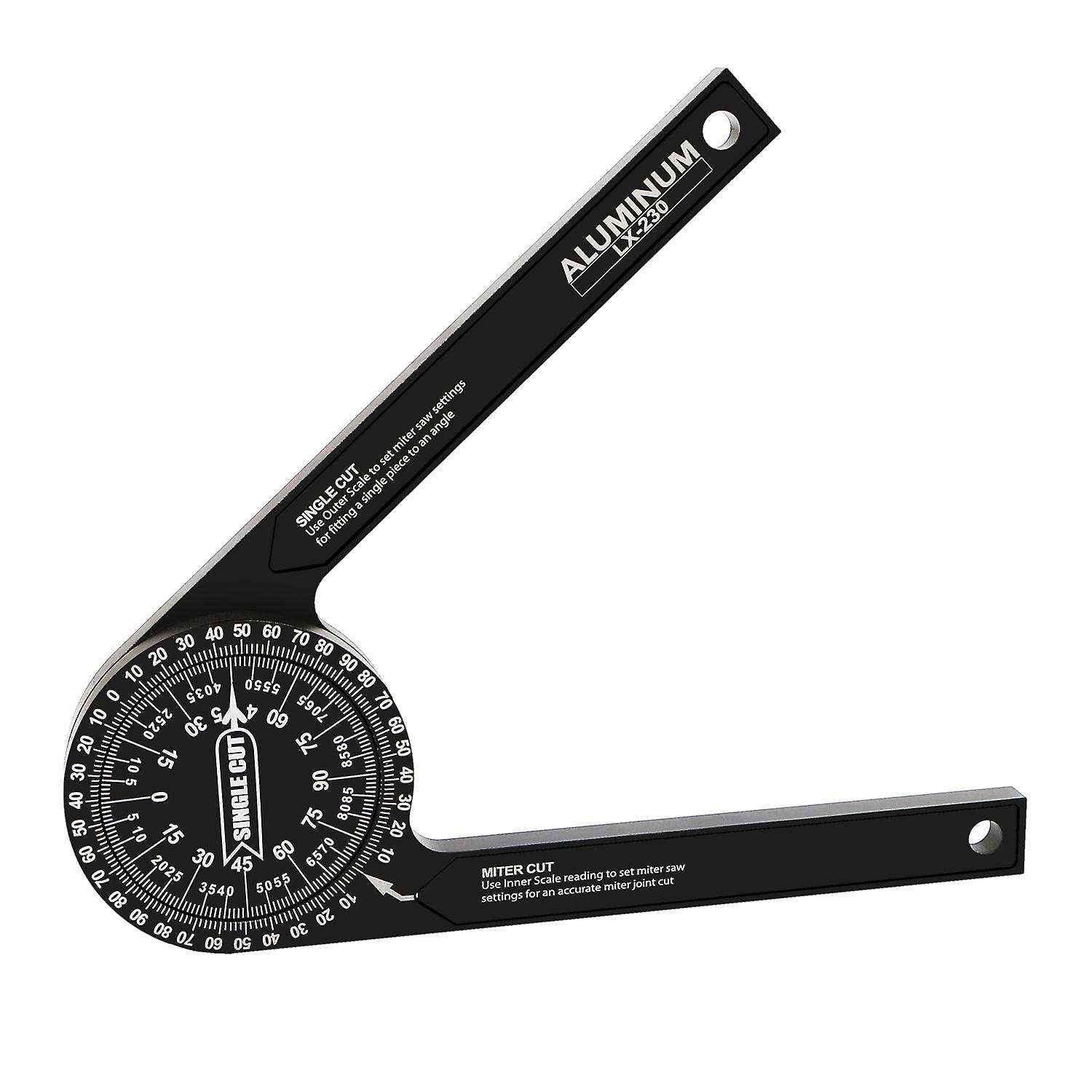 Angle Protractor Protractor For Miter Saw High Precision Plastic ...