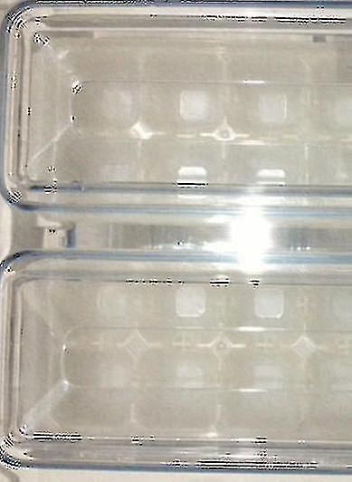 Refrigerator Storage Drawer 30 Grid Small Ice Cube Mould Box Popsicle ...