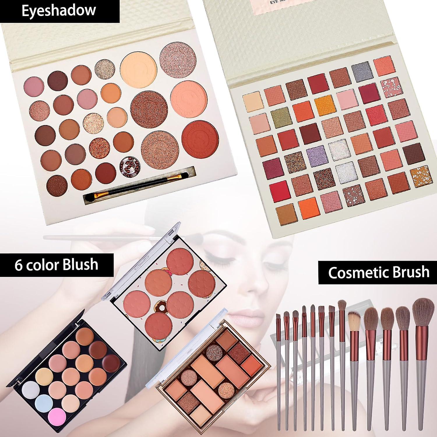 All in One Makeup Kit for Women Full Kit, Travel Makeup Kit, Makeup ...