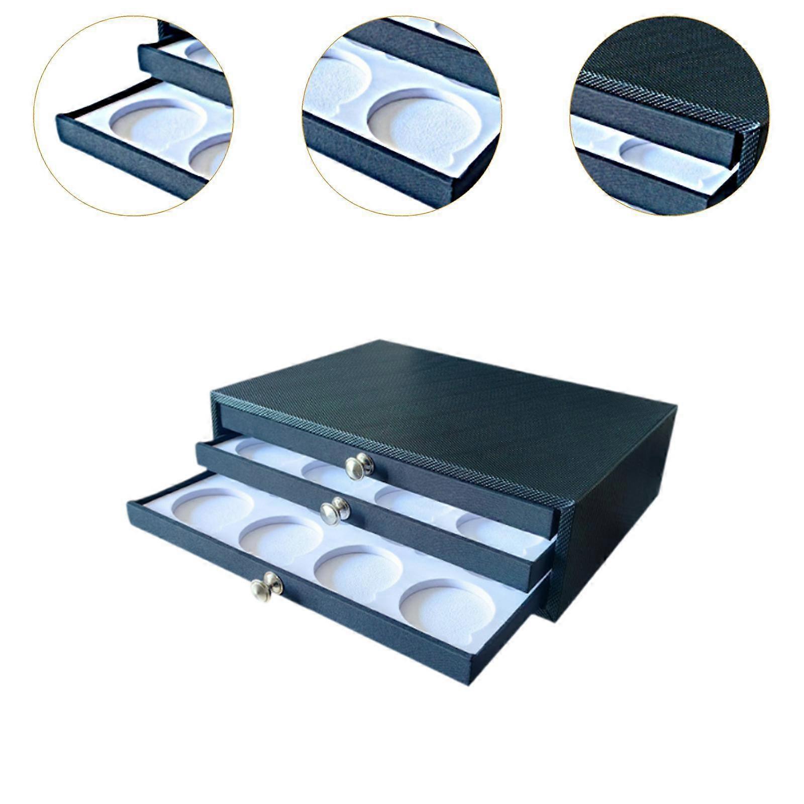 Drawer Organizer Tray Sample Lens Desktop Container Glasses Len Display ...