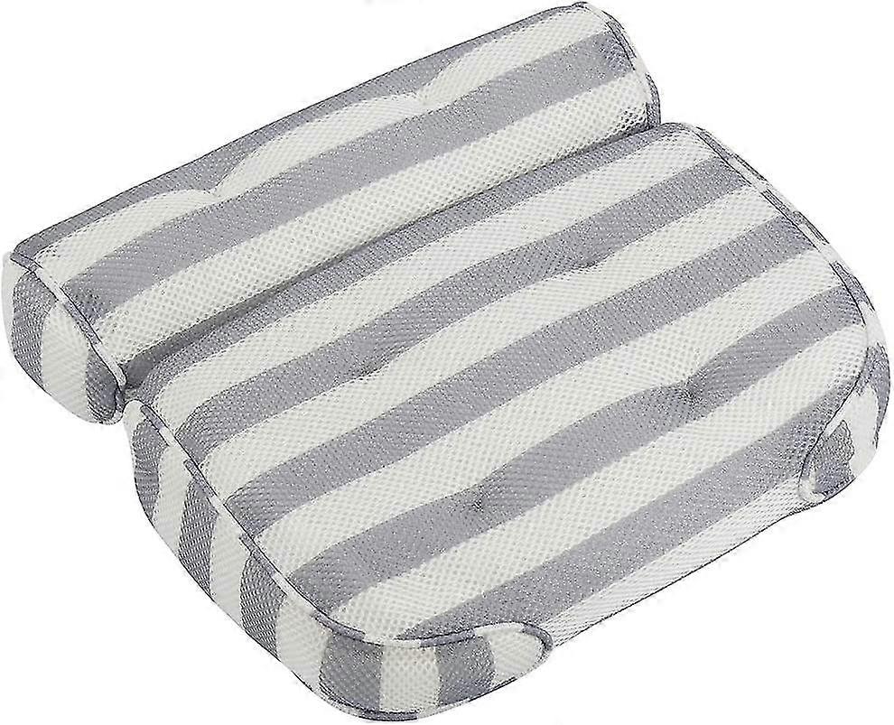 Bath Pillow For Head And Neck Waterproof Bath Cushion Head Support In ...