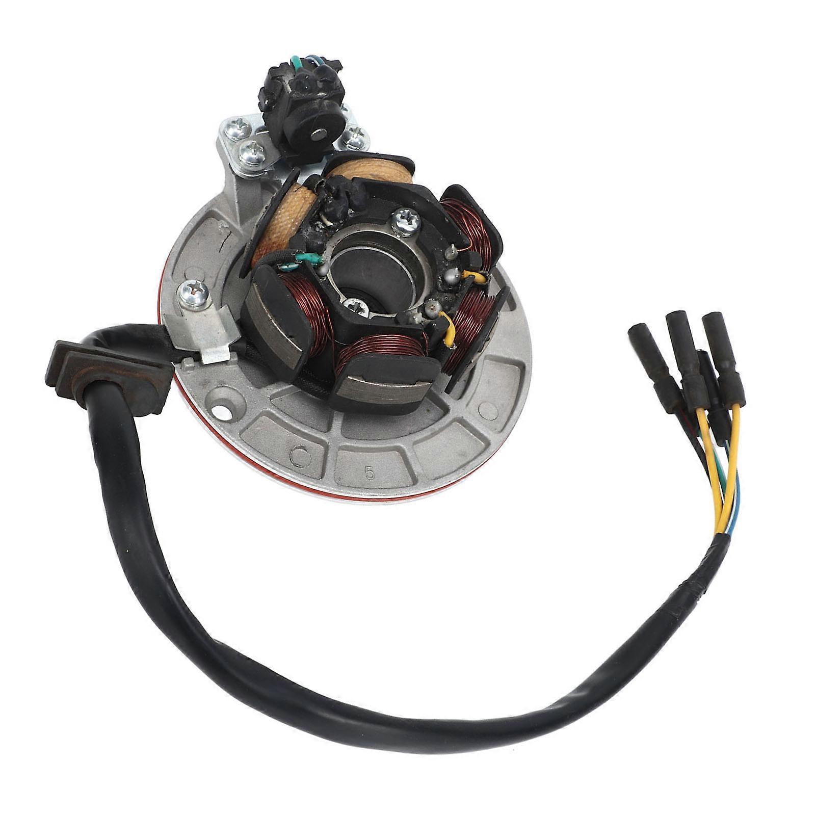 Magneto Stator Plate Copper Coil 5 Wire High Conductivity Generator ...