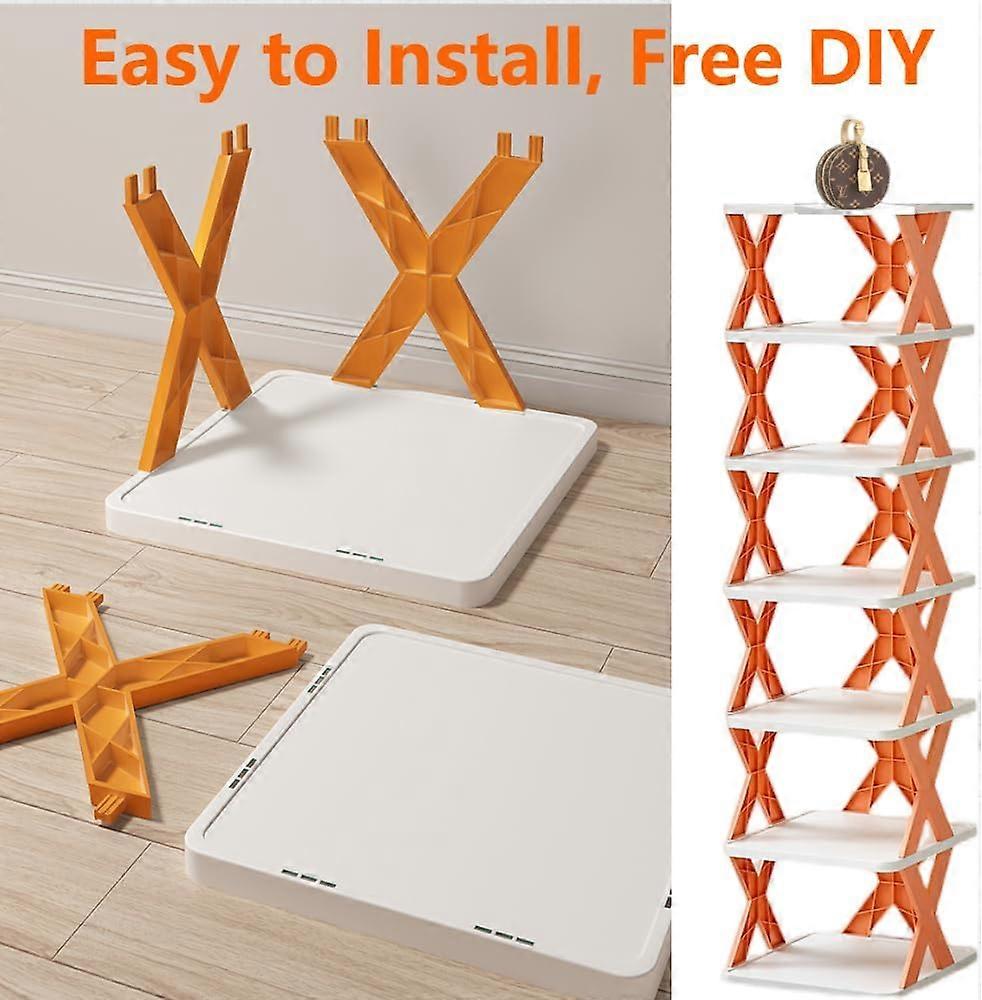 1PCS Shoe Rack,Shoe Racks Storage,Narrow Shoe Rack,Removable X Shape ...