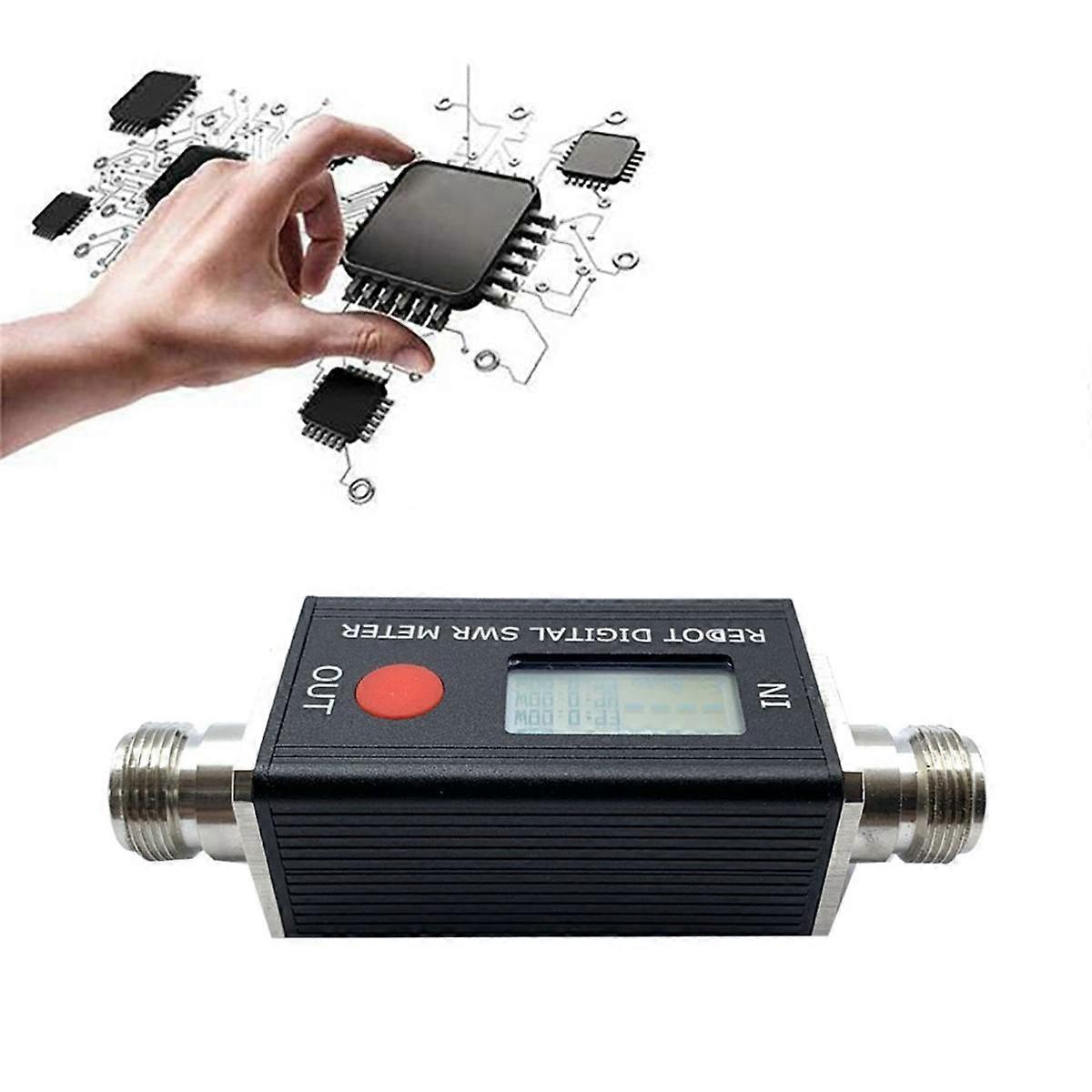 RD106P Digital SWR Meter SWR Power Meter 120W FMB VHF UHF80-999MHz ...