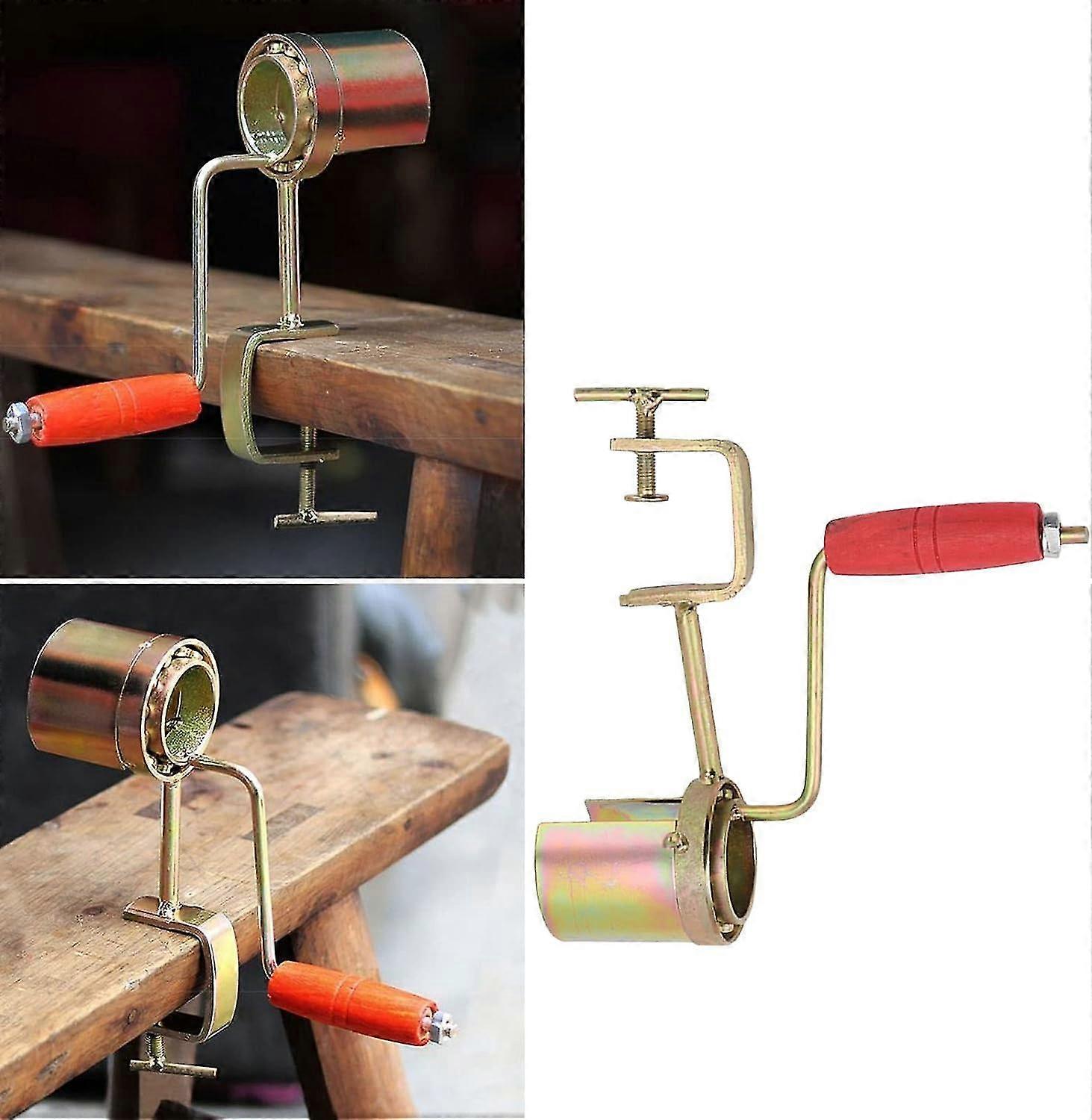 Dry Corn Sheller for Popcorn, Hand Crank Corn Thresher Fixed on a ...