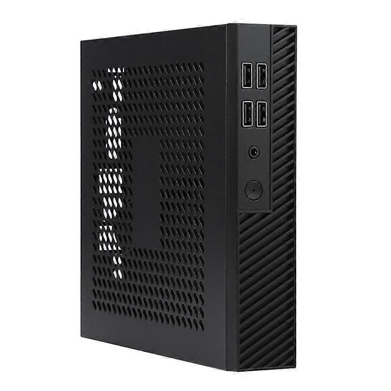 DX01 Thin Mini ITX Desktop Computer Chassis Thin Half Height Computer ...
