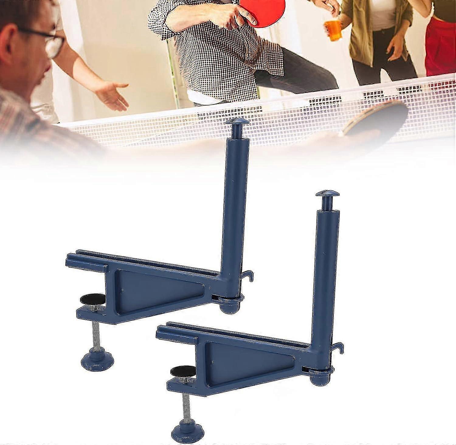 Table Tennis Adjustable Screw Clamp Post Kit, Table Tennis Net With ...