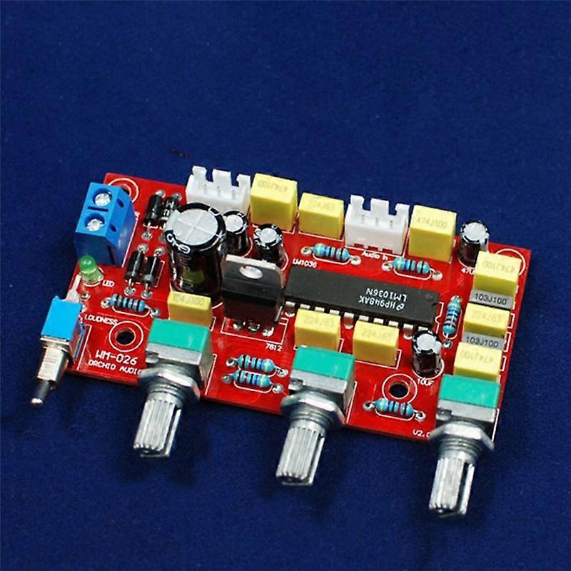 Lm1036 Op-Amp Hifi Pre Amplifier Preamplifier Volume Tone Treble ...
