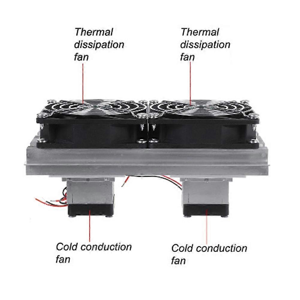 Thermoelectric Refrigeration Cooler DC12V Semiconductor Air Conditioner ...