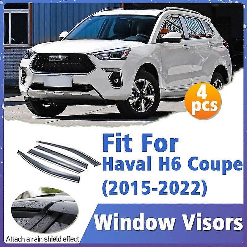 Window Visor Guard for Haval H6 Sport Coupe 2011-2022 Vent Cover Trim ...