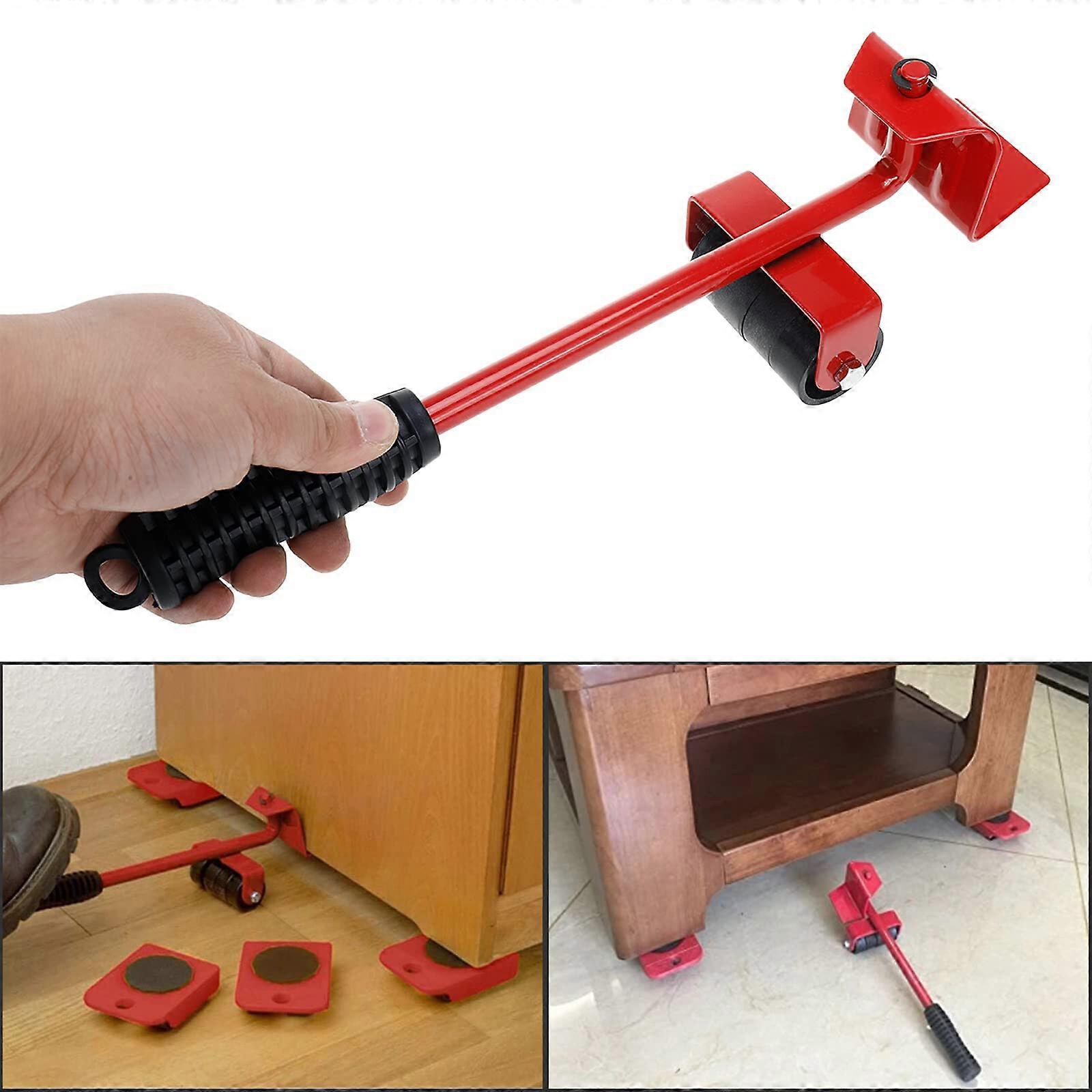 Furniture Lifter Rollers Slider Tool 360 Degree Stability Hand Tools ...