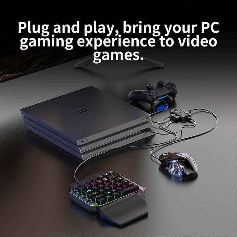 Type A GAMWING MIX Master 7-in-1 Keyboard and Mouse Console Controller ...