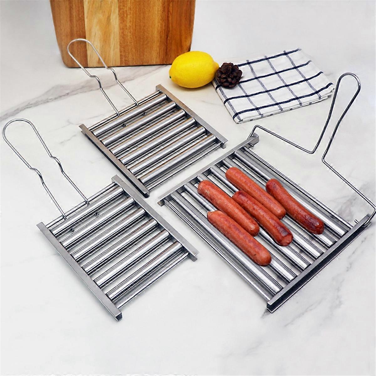 Medium Type B Stainless Steel Hot Dog Rack Hot Dog Sausage Roller ...