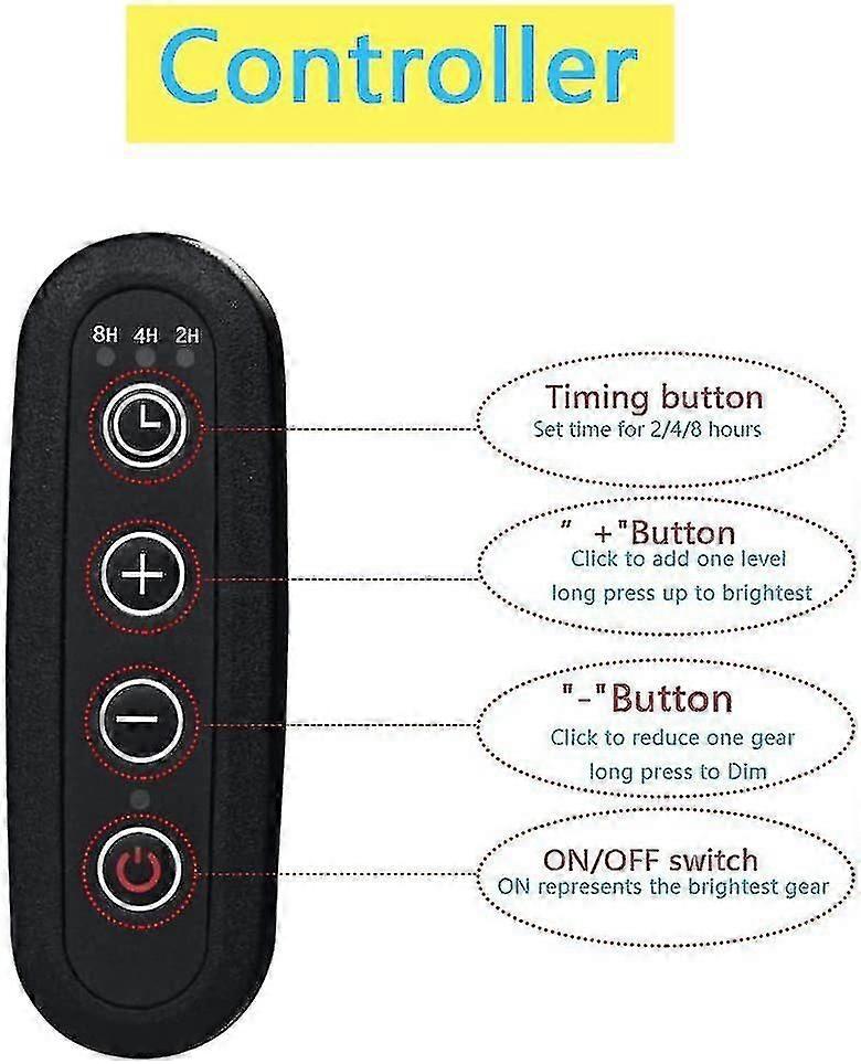 Led Uva Uvb Bulbs, Reptile Lamp Heated Terrestrial Turtle Lamp With ...