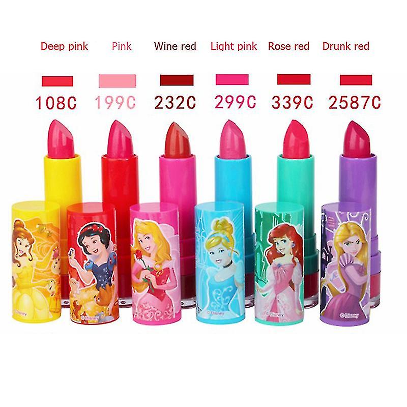 Children's Multicolor Lipstick Safe Makeup Girl Cosmetics Birthday ...