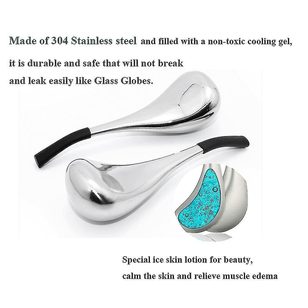 Face Skin Cryo Sticks Ice Cooling Roller Tool Cooling Massage Beauty ...