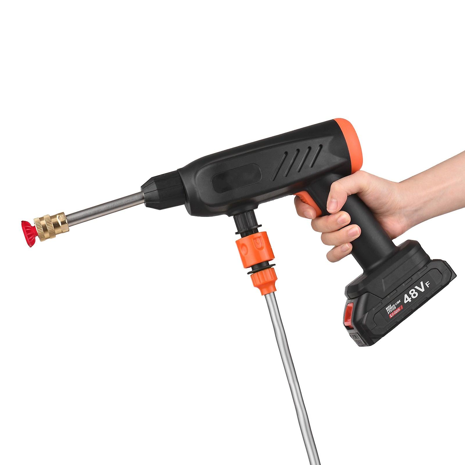 Cordless Pressure Washer 21v 22bar Portable Power Washer Cleaner ...