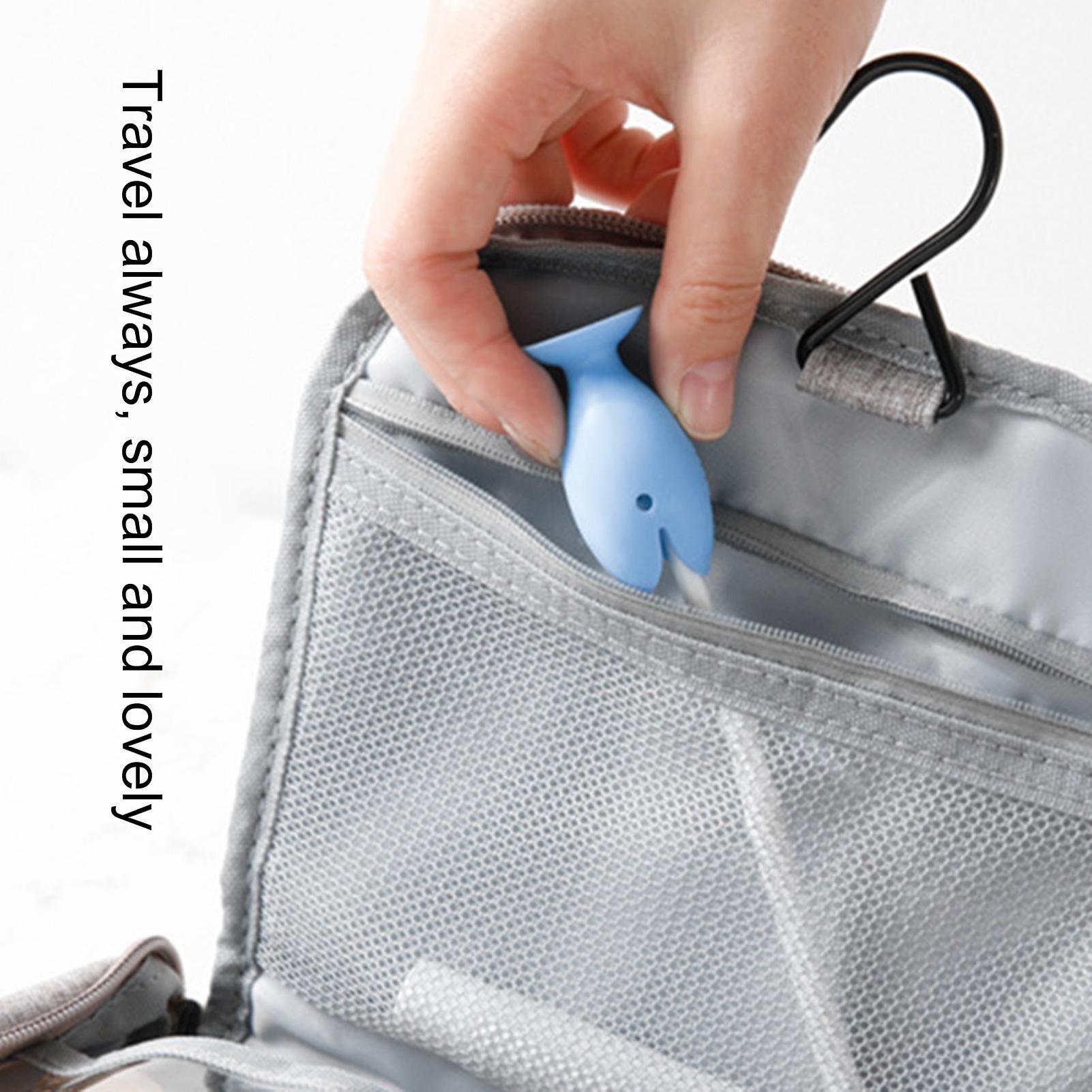 Toothbrush Holder Vertical Non-slip Silicone Cute Cartoon Fish ...