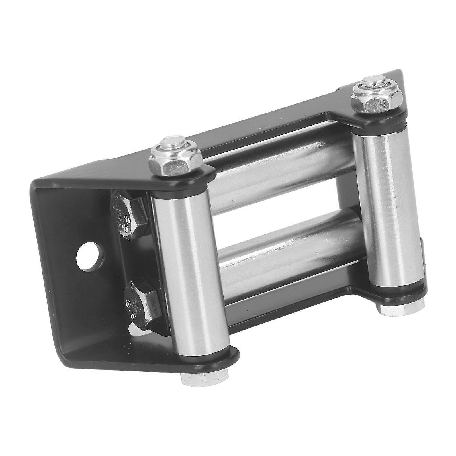 Winch Roller Fairlead Cable Guide 4 Way High Strength Roller Steel Fairlead 4500LB | Fruugo UK