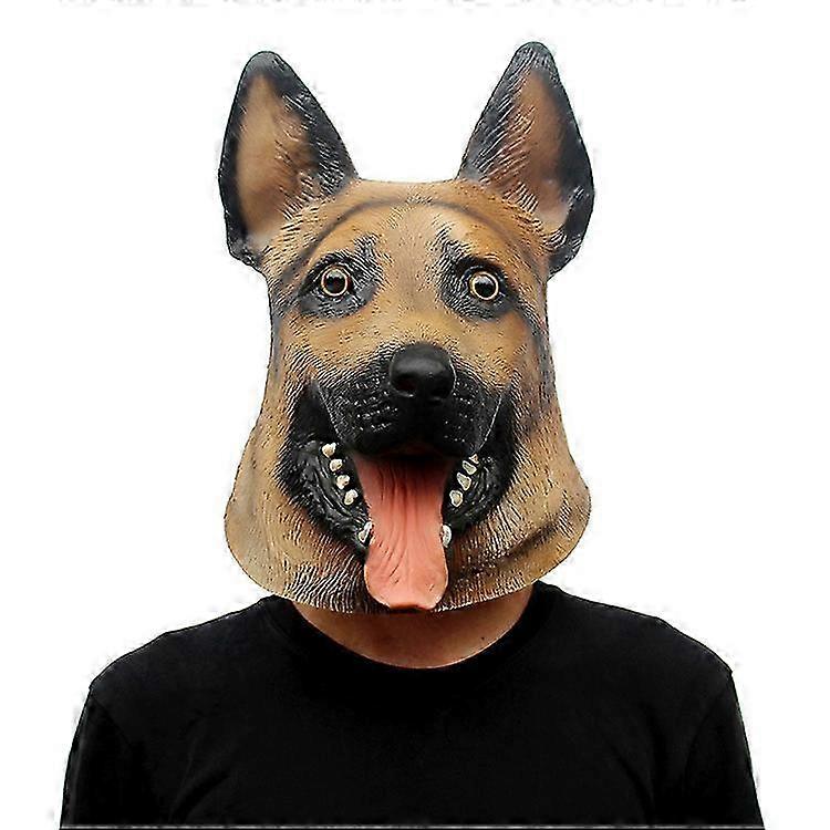 Dog Head Mask Halloween Party Dog Costume Masks Mask Super Bowl ...
