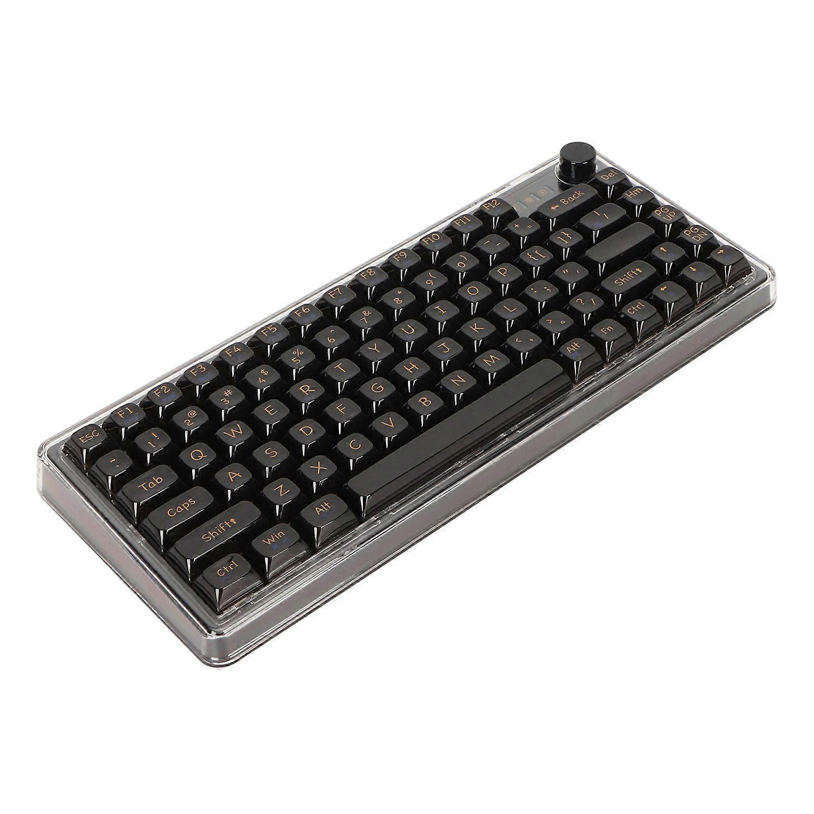 Gasket Mount Mechanical Gaming Keyboard with Transparent Keycaps Hot ...