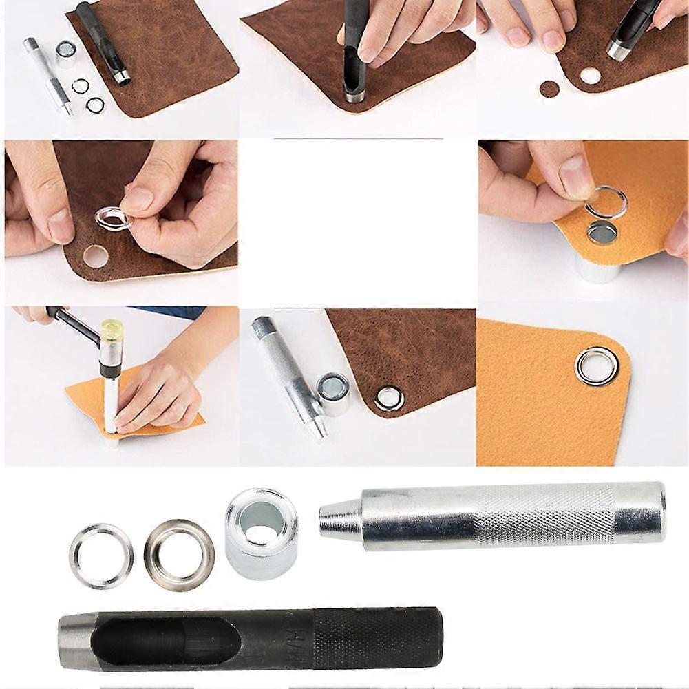 12mm Metal Eyelets Rivets Brass Eyelet Grommet Kit Shoes Bag Clothes ...