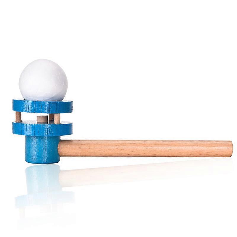 Kids Floating Ball Game Classic Toys Mini Wood Blower Children Balance ...
