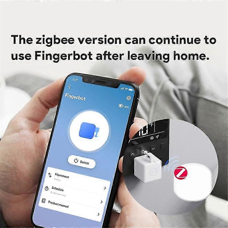 Zigbee Tuya Smart Fingerbot Plus Smart Life App Remote Diy Switch ...