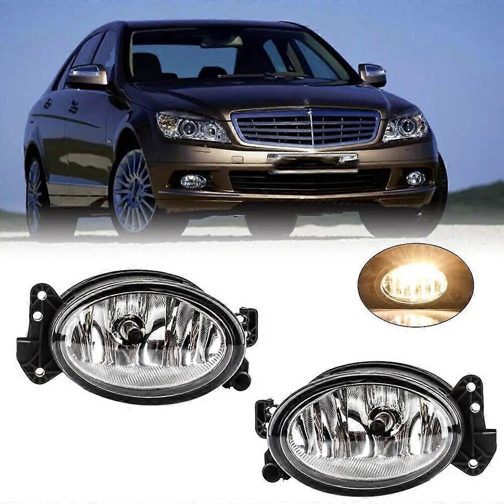 Fog Lights For Mercedes Benz 2007-2012 W204 W211 W164 E350 E550 C E ...