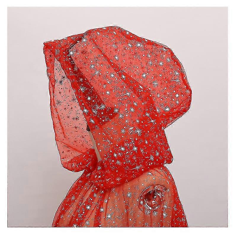 Stars Hood Cape Cloak For Women Gothic Punk Party Costumes Floor Length ...