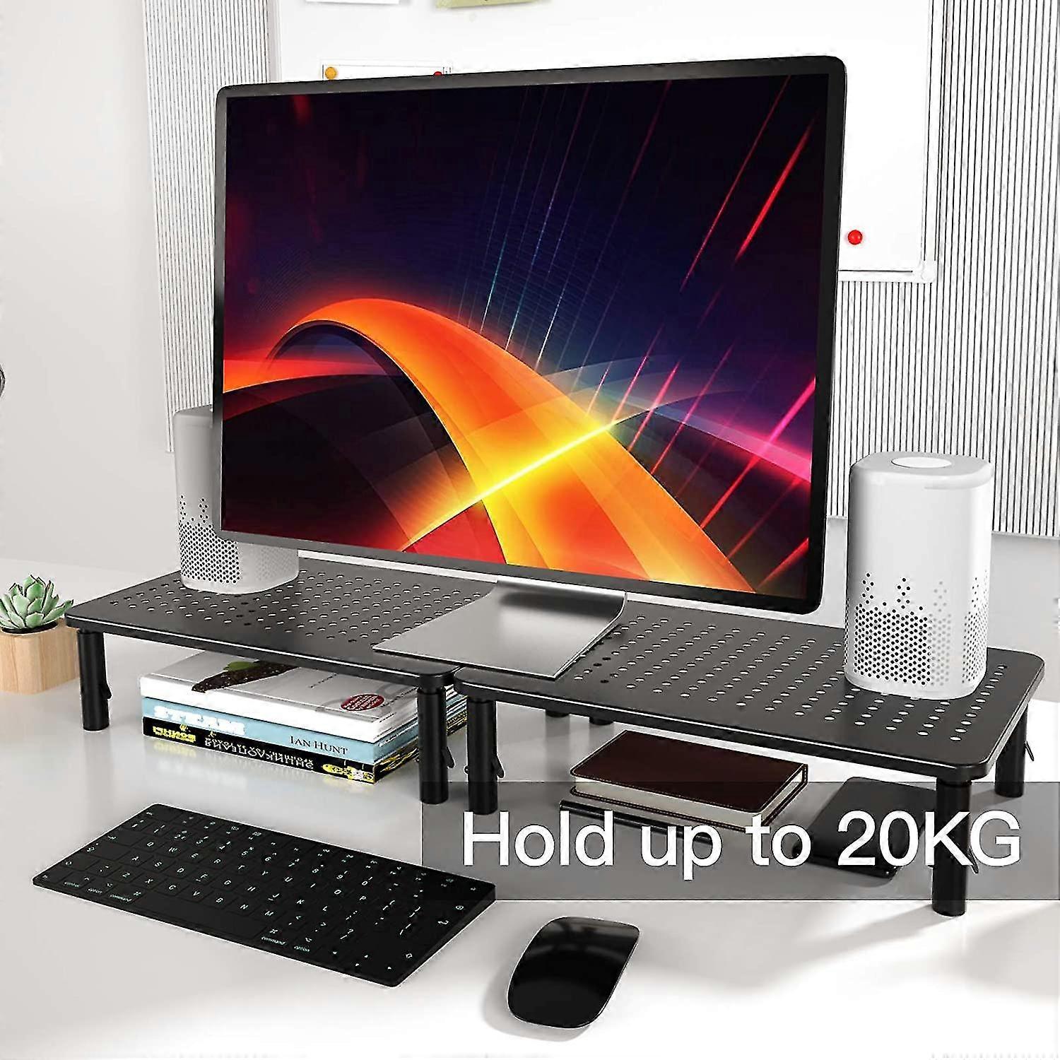 Huanuo Monitor Stand - 3 Height Adjustable Ergonomic Laptop Stand With ...