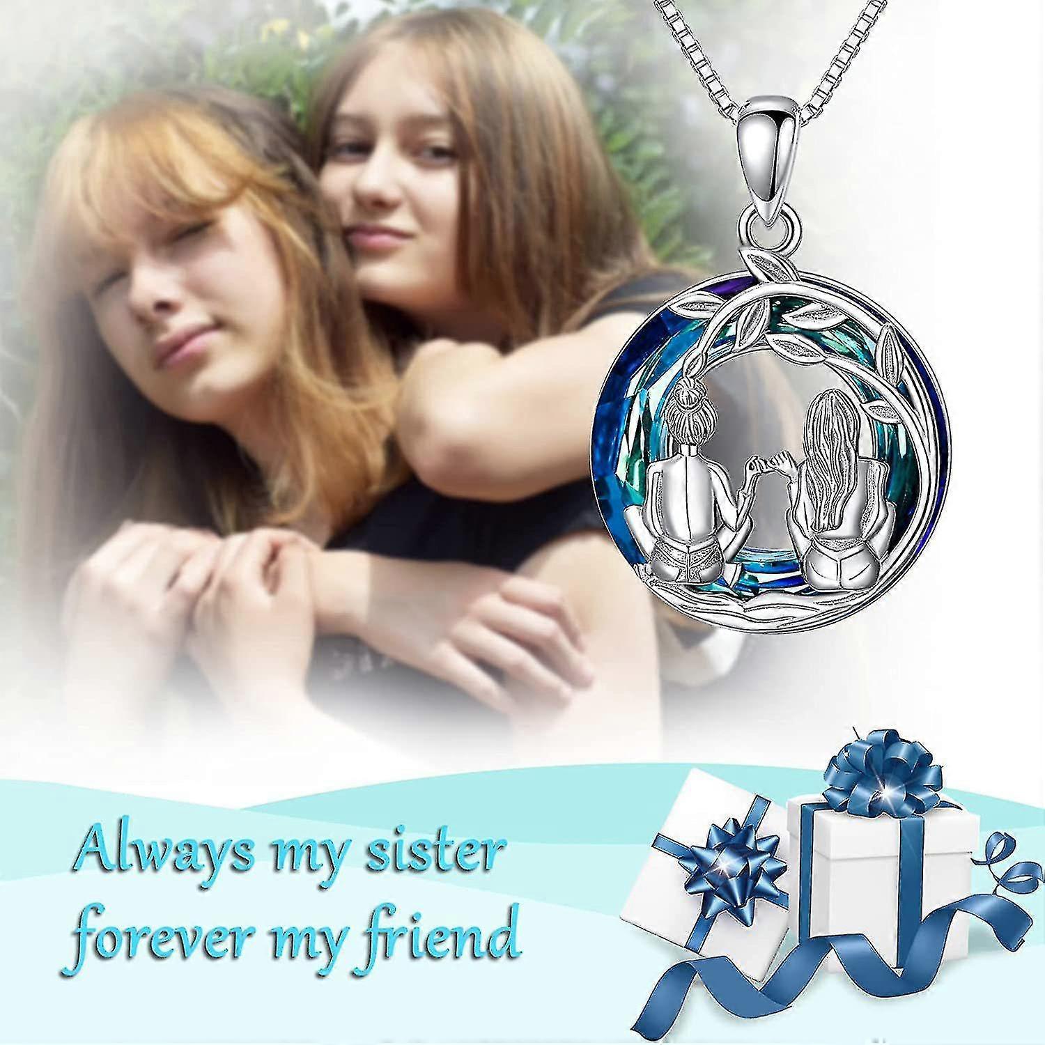 Sisters Birthday Gifts From Sisters 925 Sterling Silver Tree Of Life 2/ ...