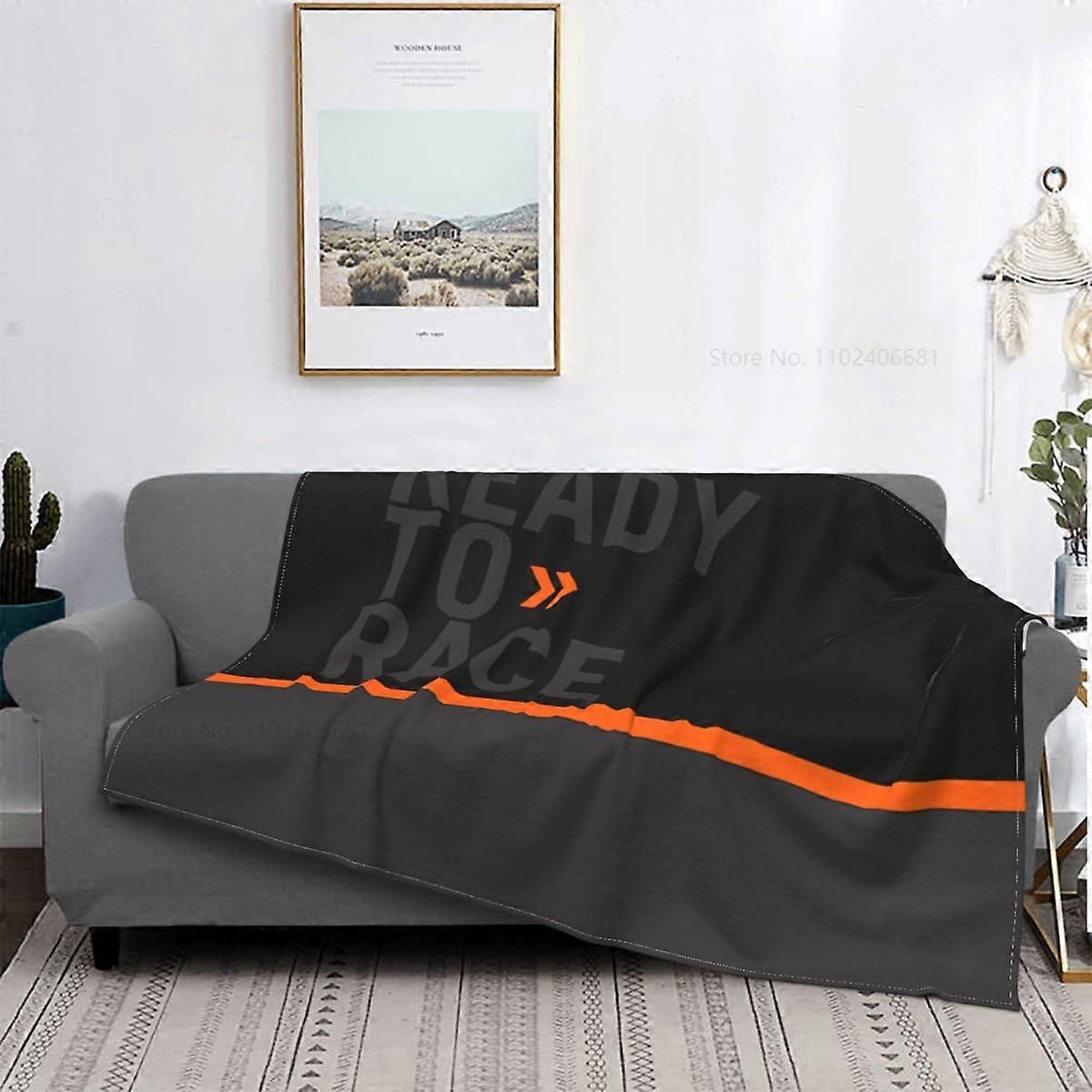 Ready To Race Blanket Soft Fleece Warm Flannel Enduro Cross Motocross Bitumen Bike Life Throw ...