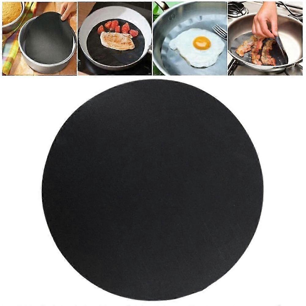 Farfi 2pcs Frying Pan Pad Heat Resistant Round Food Grade Non-stick ...