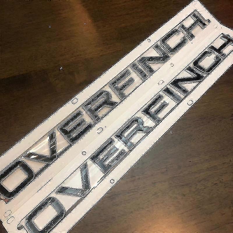 Letters Emblem For Ra-nge Ro-ver Overfinch Badge Car Styling Refitting ...