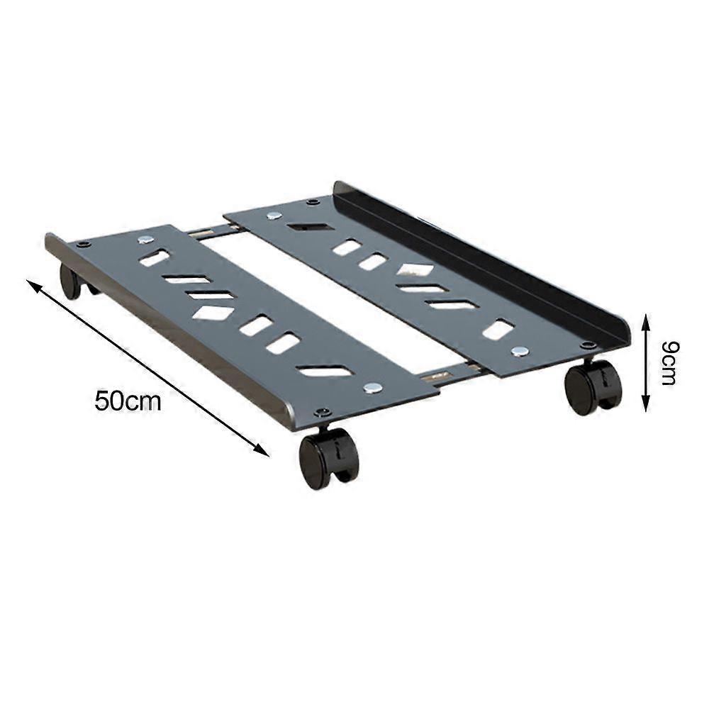 Computer Tower Stand with Adjustable Width 80kg Load-capacity CPU Steel ...