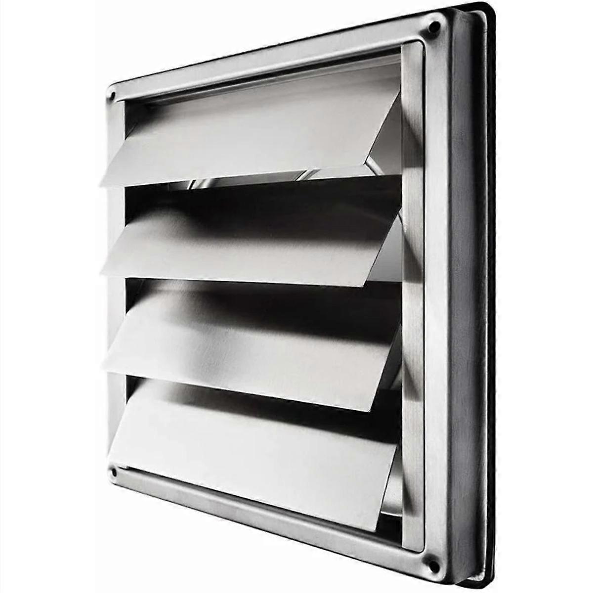 Ventilation grille 150mm stainless steel low back grille with movable ...