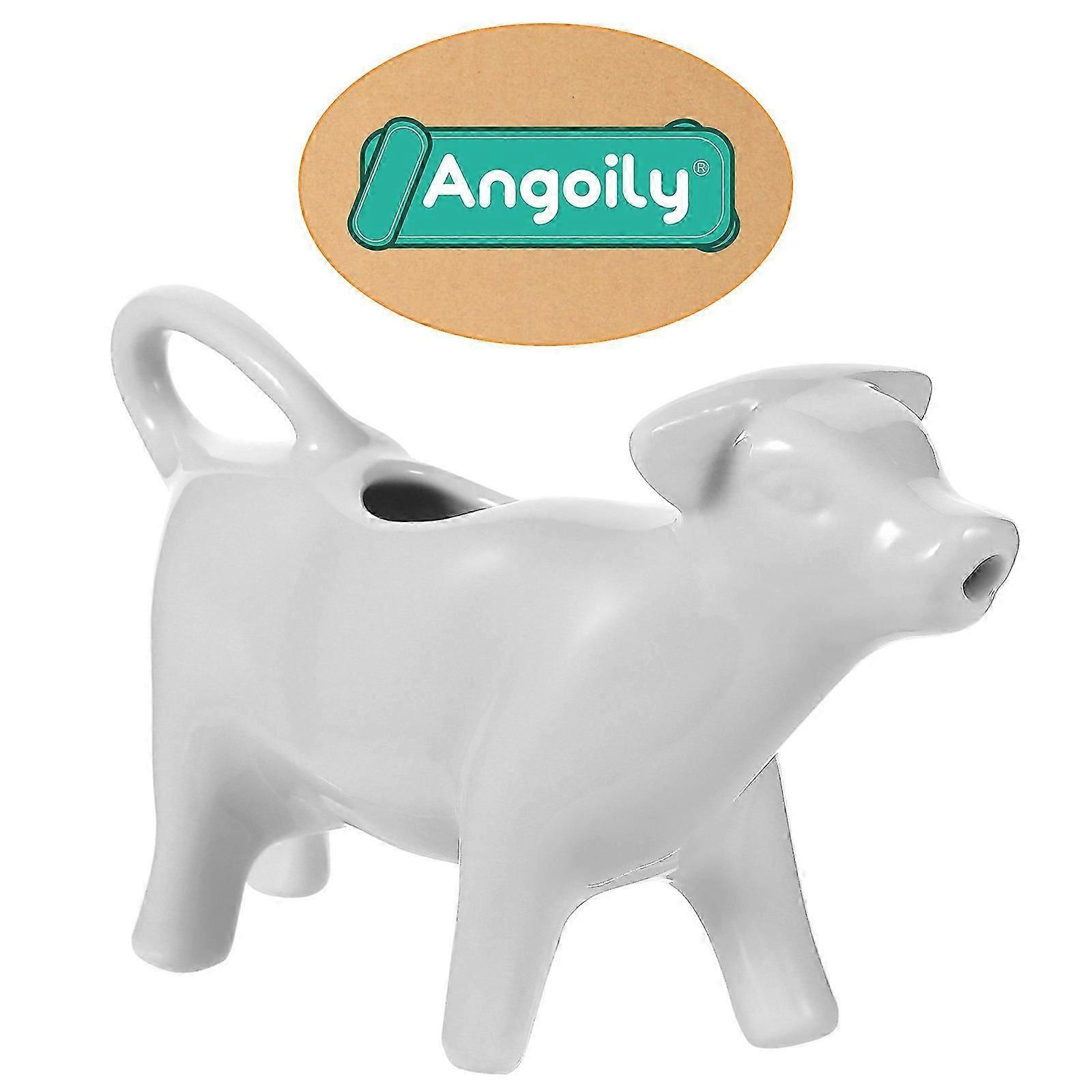 1pc Cartoon Milk Creamer Pitcher Coffee Creamer Dispenser Porcelain ...